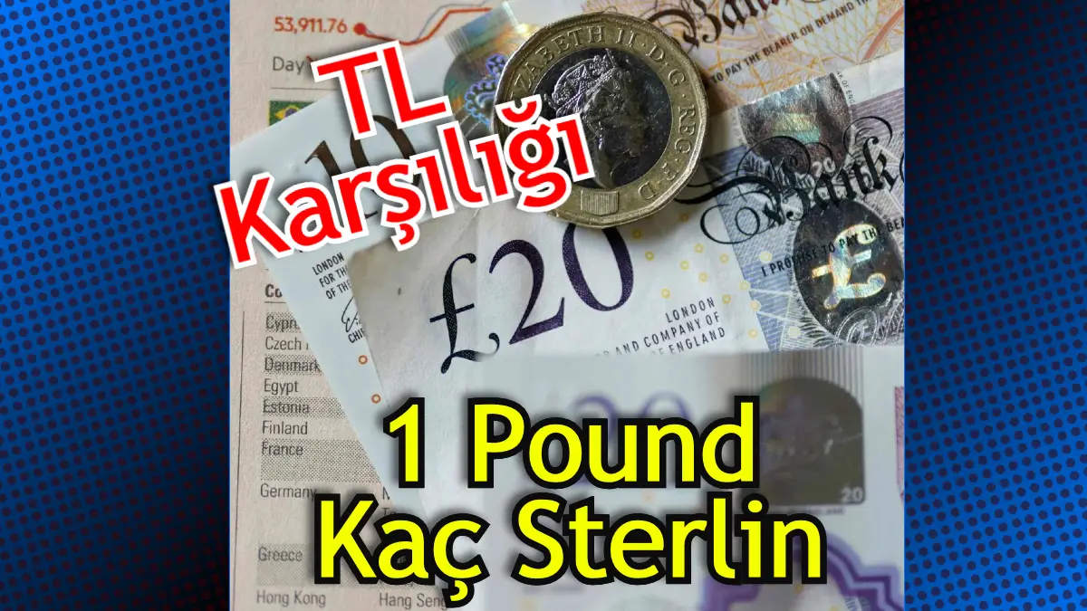 Pound Sterlin Fark 100 Sterlin Ka TL Pound Ka TL Ekonomi