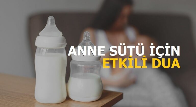 Anne sütünü artıran en etkili dua - Bedavainternet.com.tr