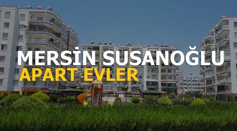 Mersin Susanoğlu Apart Fiyatları 2025 (Günlük 2 Kişi)