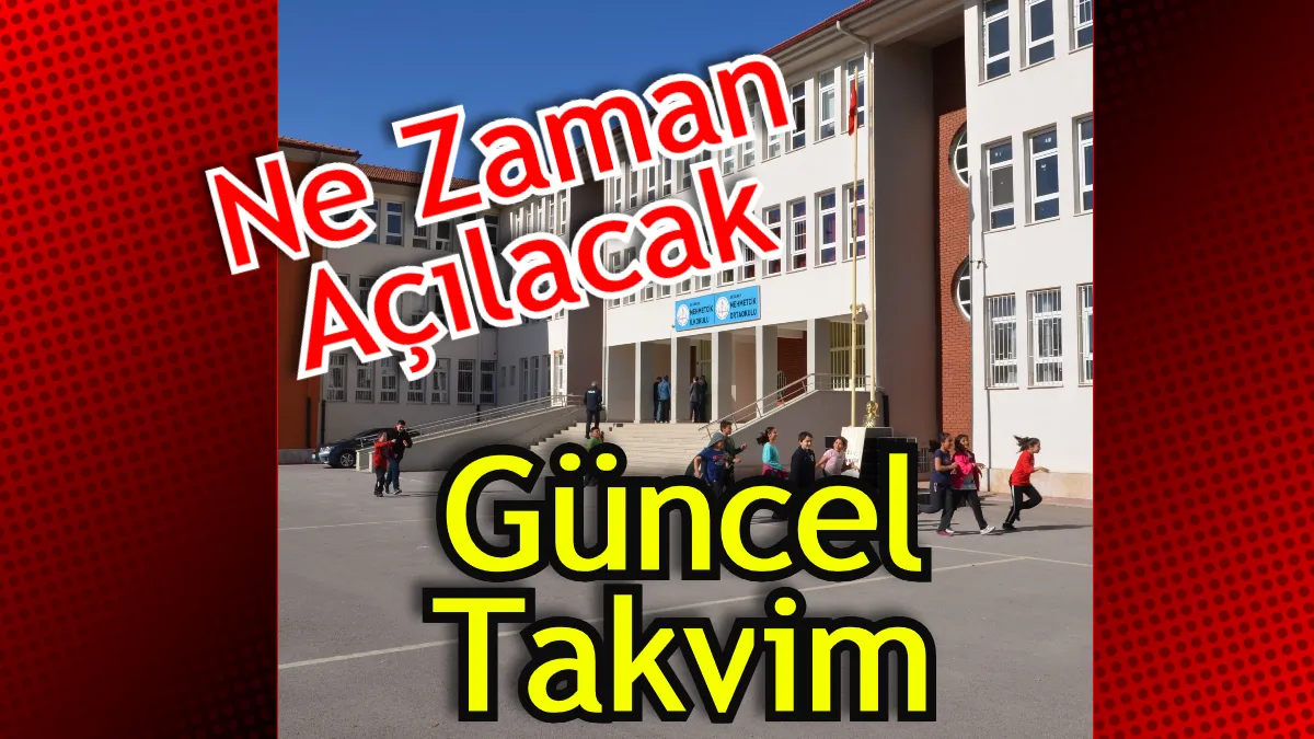 Okullar Eylül’ün Kaçında Açılacak 2023 - Okullar Ne Zaman Açılacak ...
